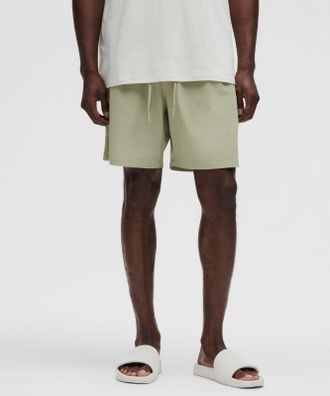 lululemon Short Balancer tissé coupe décontractée pour Hommes - 18 cm - Vert/Pastel - Taille 2XL