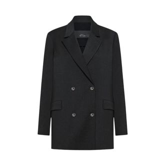 Roberto Ricci Design Terzitel Double-Breasted Jacket - - Jackets - Damen - Schwarzk - XS