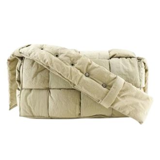 Bottega Veneta Sac bandouli&egrave;re en nylon Pre-owned - Femme - Pre-owned - Vert - Taille: ONE Size