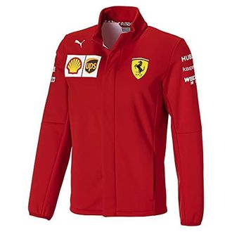 Puma Ferrari Veste Softshell Rouge Homme Team