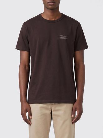 A.P.C. A. P.C. T-Shirt Herren Farbe Braun