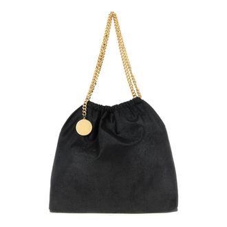 Stella McCartney Femme, Sacs, Noir, Taille: ONE Size Falabella Drawstring Shoulder Bag