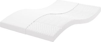 vidaXL Schaumstoffmatratze Wei&szlig; 120x200 cm 7-Zonen H&auml;rtegrad 20 ild - Vidaxl