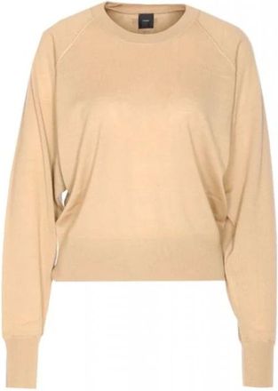 Pinko Pinko, Femme, Pulls, Beige, Taille: 38 FR Pull Lanzarote