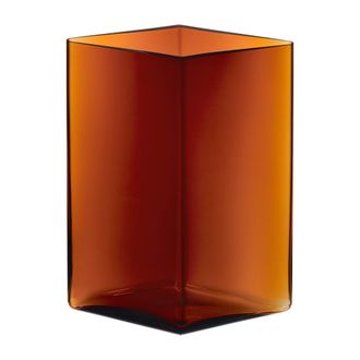 iittala 1015593 Ruutu Vase, 205 x 270 mm, Kupfer