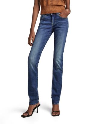 G-Star RAW Damen Midge Saddle Straight Jeans