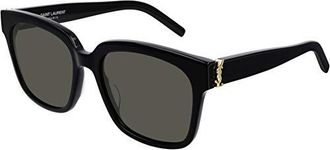 Saint Laurent Saint Laurent SL M40-003 54 Lunettes de soleil pour femme Noir/gris, noir/gris, 56