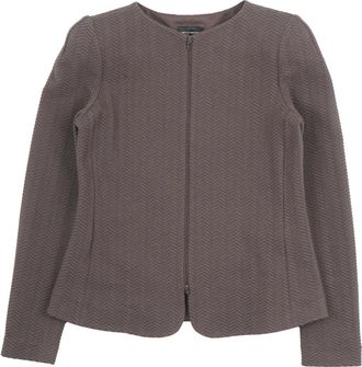 Emporio Armani Femme, Vestes, Brun, Taille: 38 FR Light Vestes