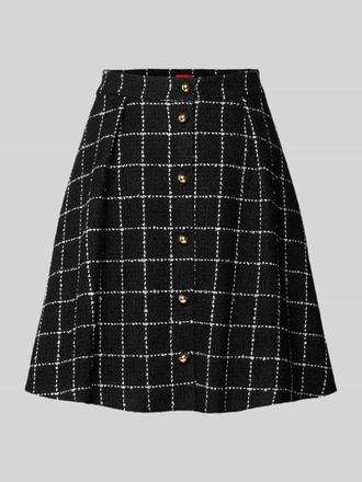 HUGO BOSS Ausgestellter Mini-Rock mit Viskose-Anteil Modell RIKLA-1