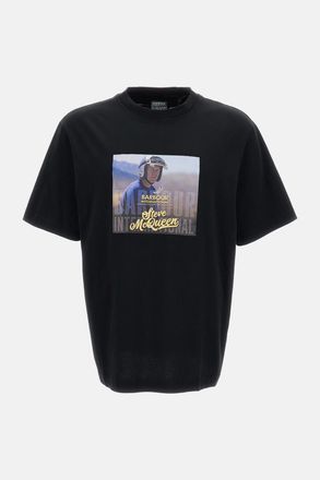 Barbour Kurzarm-t-shirt Mit Print