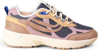 Genesis Damen vegan Sneaker G 99 Multi Beige Rosa Grau