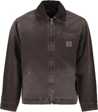 Carhartt Work in Progress Homme, Vestes, Brun, Taille: S Denim Jacket