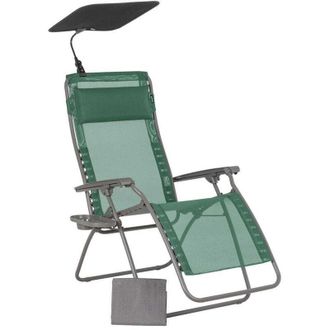 Lafuma Mobilier Lafuma Mobilier - Set Relaxsessel und Zubeh&ouml;r - Zen Edition - Batyline Iso - Gr&uuml;n Foret