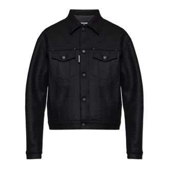 Dsquared2 Herren, Jacken, Schwarzk, LGr&ouml;&szlig;e
