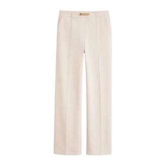 Liu Jo Femme, Pantalons, Beige, Taille: 40 FR Pantalon Palazzo
