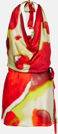 Staud Minikleid Liora aus Satin