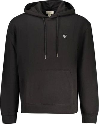Calvin Klein Homme, Sweatshirts et sweats &agrave; capuche, Noir, Taille: S Classic Cotton Crew Neck Sweater