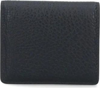 Maison Margiela Portemonnaie - Compact Cardholder With Four-Stitch Detailing - Gr. unisize - in Schwarz - f&uuml;r Damen