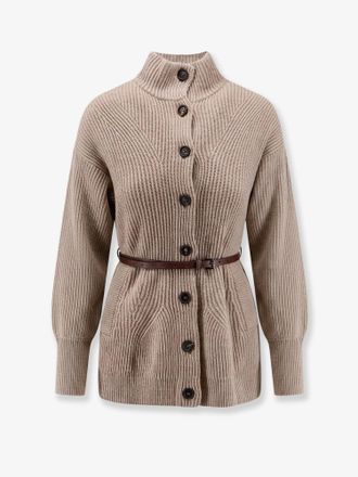 Brunello Cucinelli Wool, cashmere, and silk blend cardigan - BRUNELLO CUCINELLI - gender_Woman