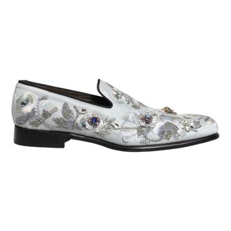 Dolce & Gabbana Floral Embellished Loafers - - Shoes - Herren - Mehrfarbig - 44 EU