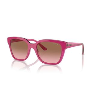 Vogue Eyewear Glitter Brown Shaded Sonnenbrille - - Accessories - Damen - Rosa - 55 MM