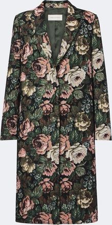 Dries Van Noten Mantel aus Jacquard