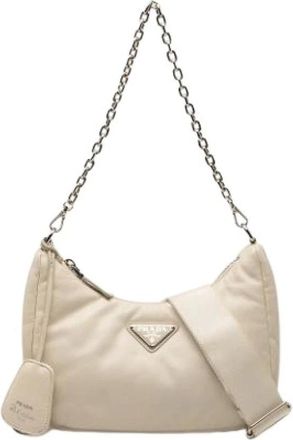 Prada Sac bandouli&egrave;re Pre-owned - Femme - Pre-owned - Beige - Taille: ONE Size