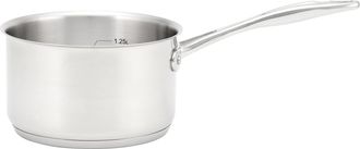 Stellar Profile 16 cm Stielkasserolle - 1,25 l 18/10 - Edelstahl Kochtopf Induktion, Sp&uuml;lmaschinenfest