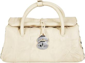 Zanellato Hobo Bags - Dotta Plisse S Handbag - Gr. unisize - in Beige - für Damen