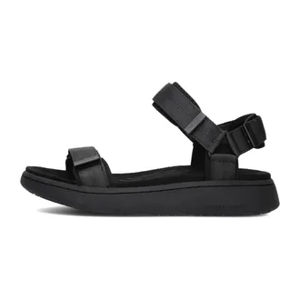 Woden Schwarze Damensandalen Line - - Shoes - Damen - Schwarzk - 40 EU