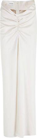 Andamane Femme, Jupes, Blanc, Taille: 34 FR Iris Maxi Skirt