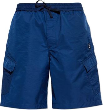 Kenzo Homme, Shorts, Bleu, Taille: XL Shorts Cargo avec &eacute;cusson logo