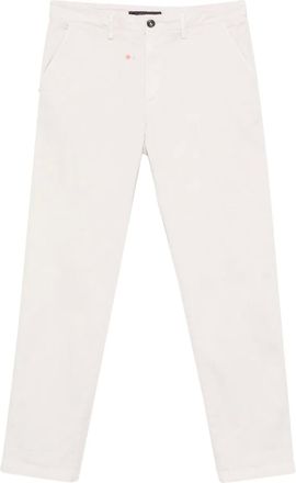40weft pantalon en coton stretch - Blanc