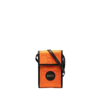 Gucci Pre-owned Vintage Nylon Mini Crossbody - Femme - Pre-owned - Orange - Taille: ONE Size