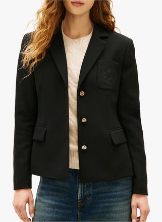 Tommy Hilfiger Blazer ajust&eacute; &agrave; blason brod&eacute;