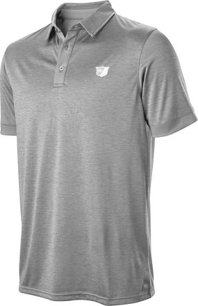 Wilson Staff Herren Golf-Poloshirt, Stripe Heather Polo, Kurzarm, Polyester / Elasthan