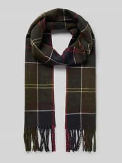 Barbour Schal mit Fransenabschluss Galingale Tartan