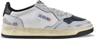 Autry Homme, Chaussures, Blanc, Taille: 46 EU Medalist Low Baskets