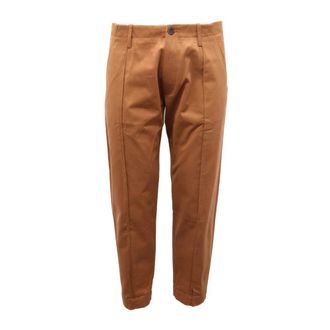 Nine In The Morning Kent Man Baumwolle Elasthan Hose - - Trousers - Herren - Braun - XS