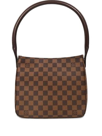 Louis Vuitton sac à main Looping MM pre-owned (2002) - Marron