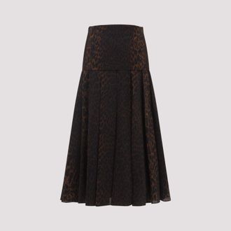 Balenciaga Godet Skirt