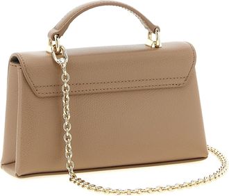 Furla 1927 Mini Top Handle Bag - Beige