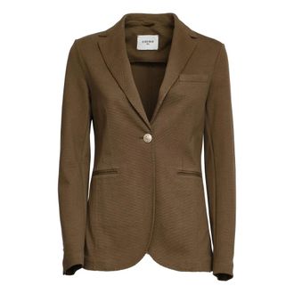 Circolo 1901 Sakko mit Einreiher - - Jackets - Damen - Braun - L