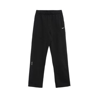 Nike Nocta Open-Hem Fleece Hose Schwarz - - Sport - Herren - Schwarzk - XL