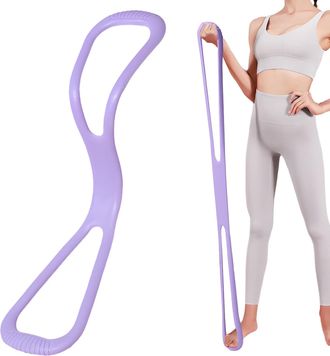 Generico Dehnb&auml;nder - Tragbares Widerstandsband f&uuml;r Yoga Fitness Rope 8 | K&ouml;rperskulptur-Set f&uuml;r Arm, Bein, H&uuml;fte, R&uuml;cken, Schultertraining, Pilates, Fitnessst