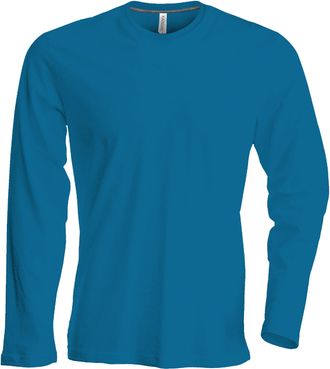 Kariban Herren T-Shirt Langarm Rundhals Shirt, Leicht Körperbetont, in 20 Farben und Den Größen S, M, L, XL, 2XL, 3XL u. 4 XL von noTrash2003