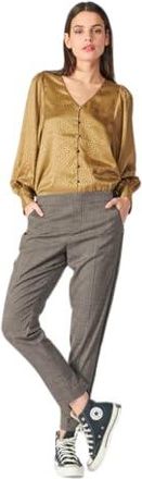 Le Temps Des Cerises Blouse Capria en Jacquard dor&eacute;