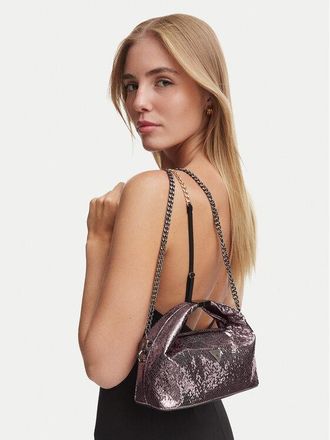 Guess Handtasche Jewels Mini HWKM22 48740 Silberfarben
