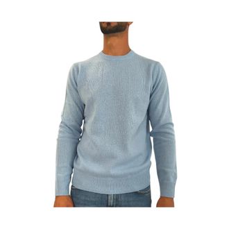 Saint Barth Regent Rundhals-Strick - - Knitwear - Herren - Blau - M