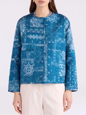 Momoni Manteau Femme couleur Bleu